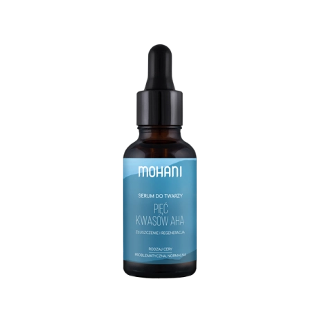 Pięć Kwasów AHA - Mohani | SkinWisdom.store Pojemność 30 ml