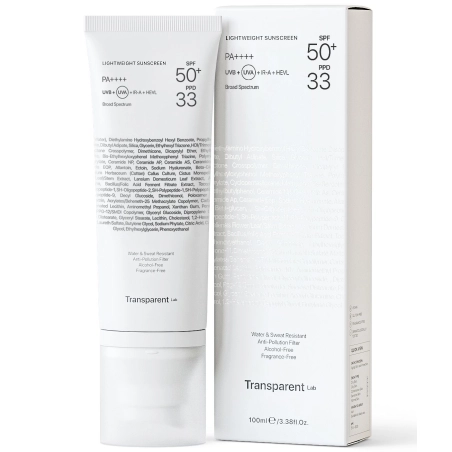 Transparent Lab - Lightweight Sunscreen SPF50+ | SkinWisdom.pl ...